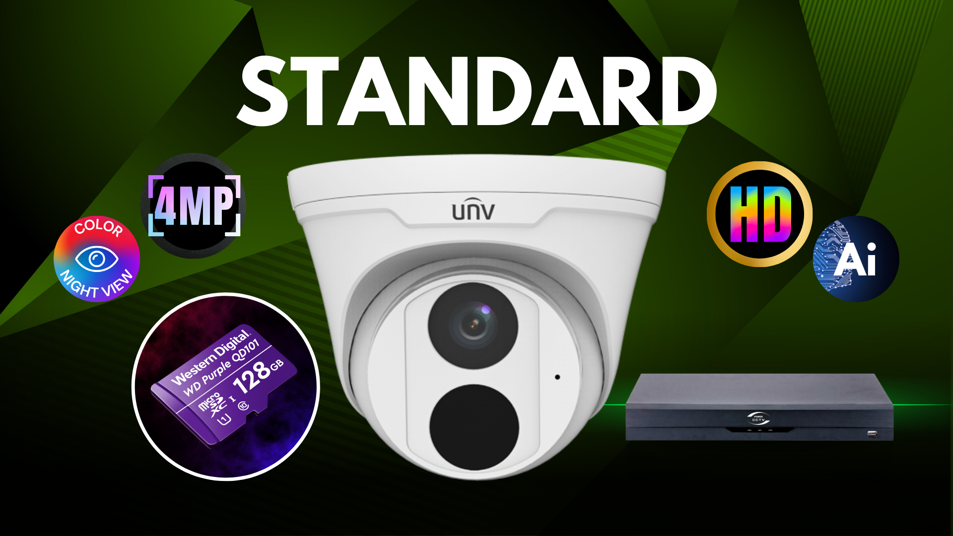 UNV Standard Package List – PowerCCTV